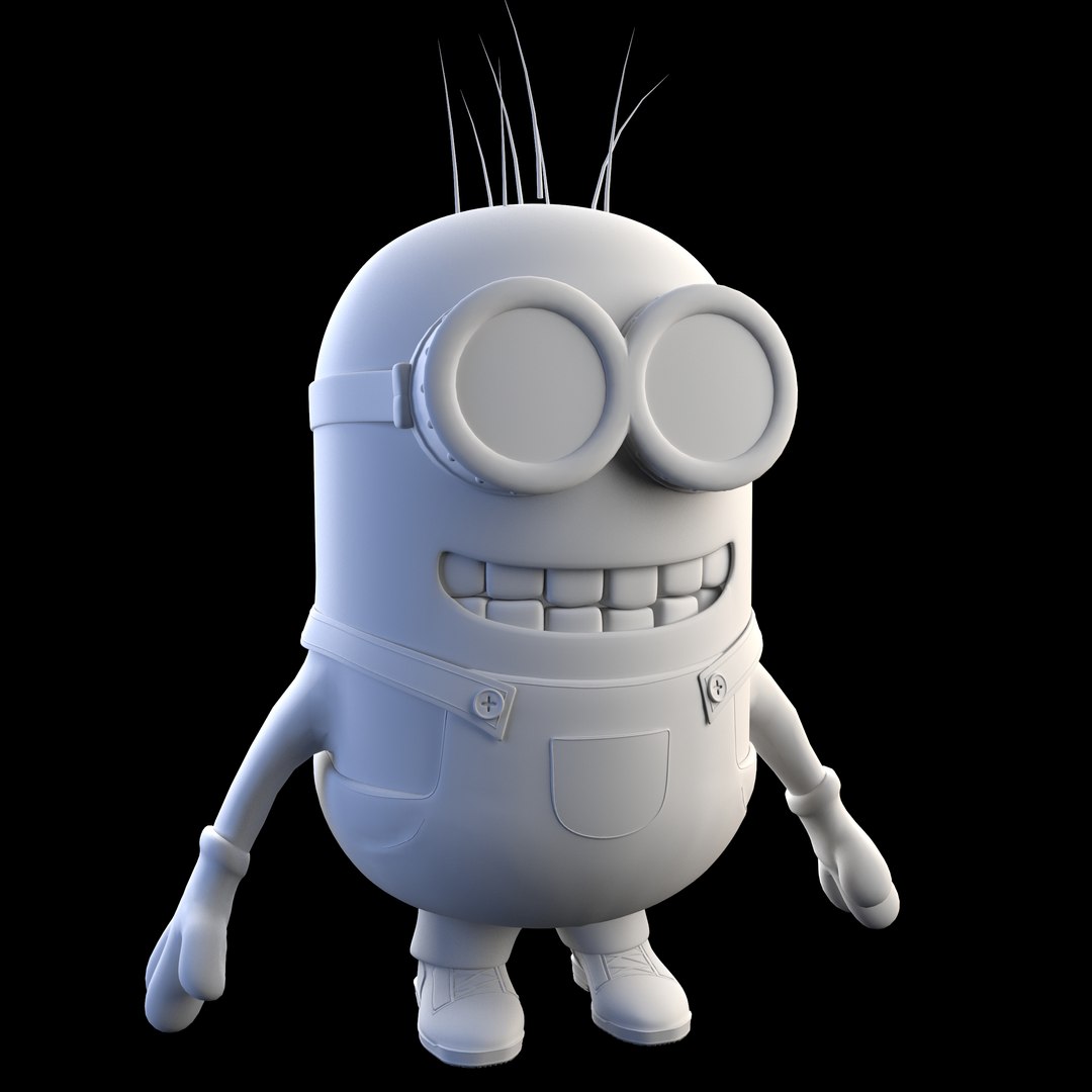 3d Model Minion Despicable