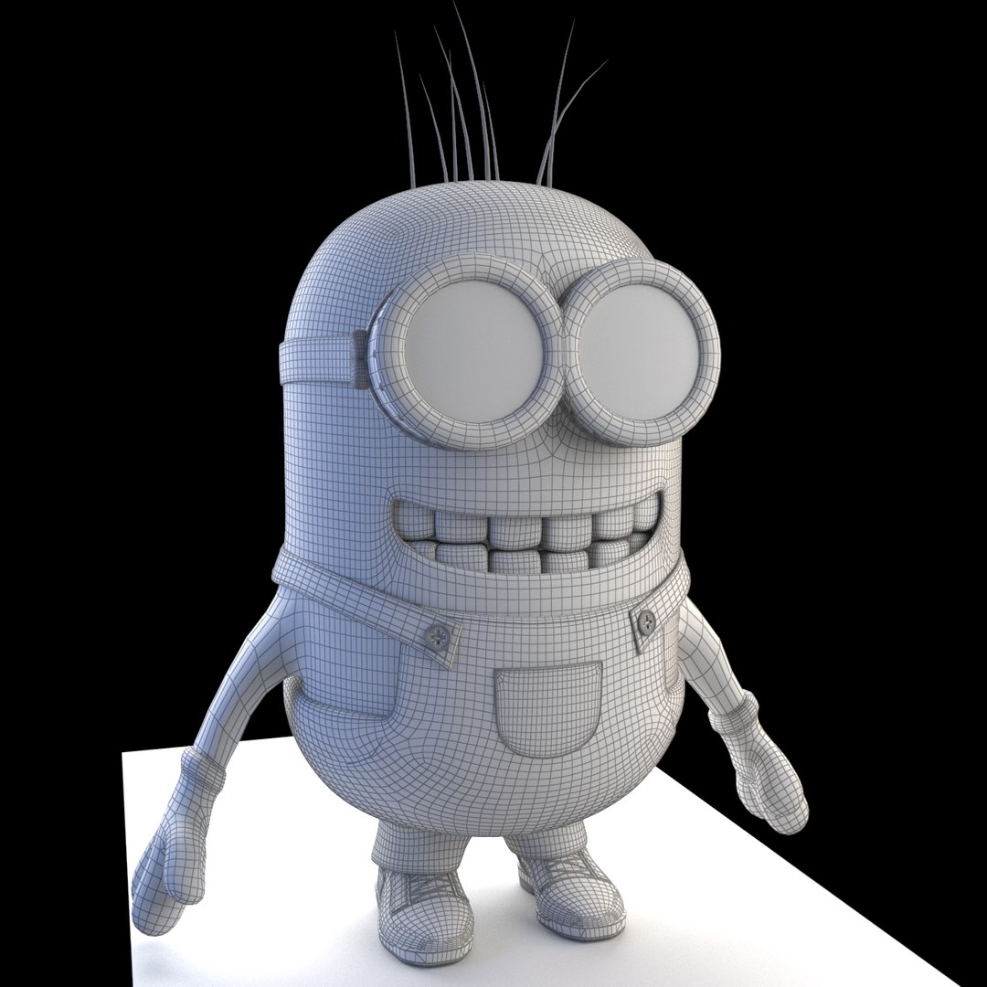 3d Model Minion Despicable