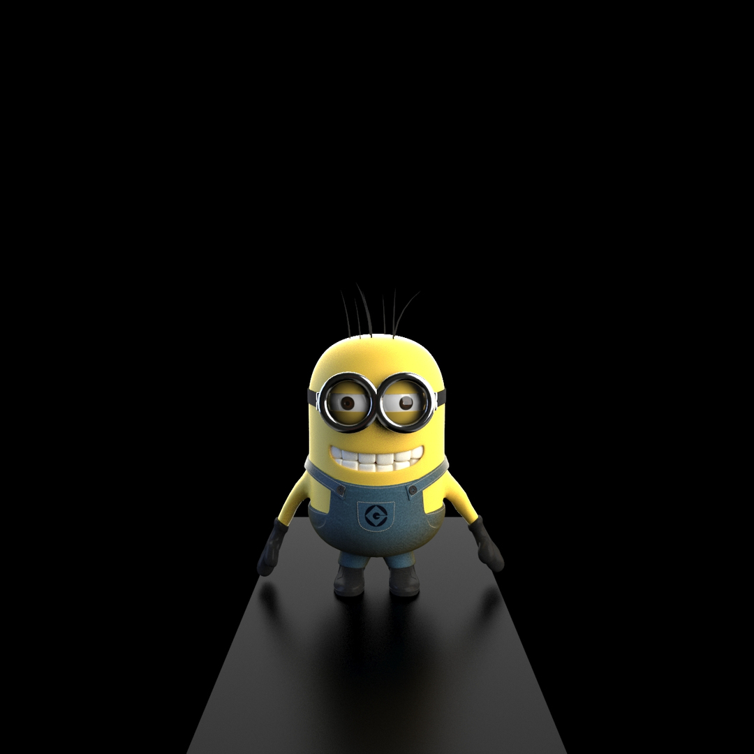 3d Model Minion Despicable