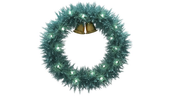 Christmas wreath model - TurboSquid 2000111