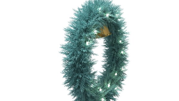 Christmas wreath model - TurboSquid 2000111