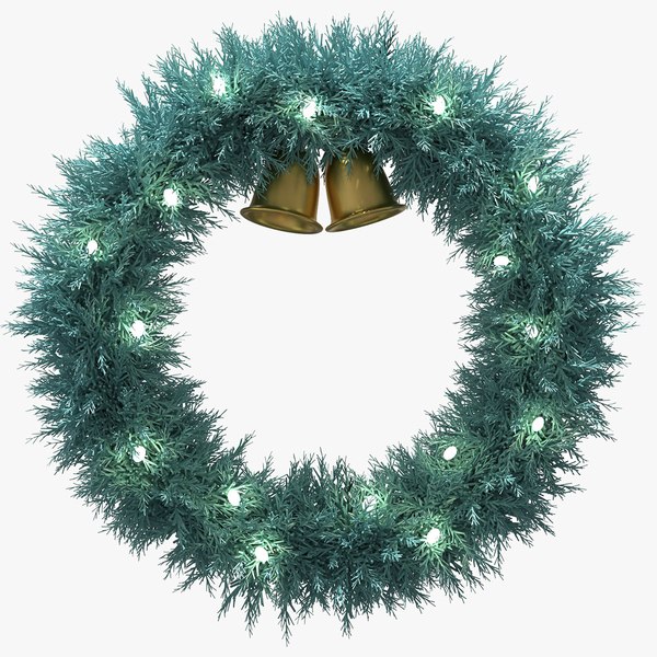 Christmas wreath model - TurboSquid 2000111