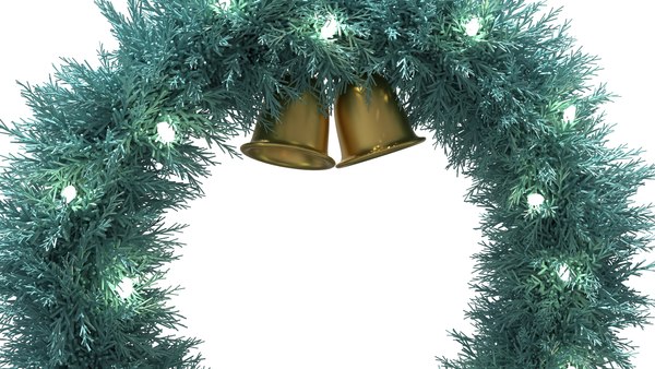 Christmas wreath model - TurboSquid 2000111