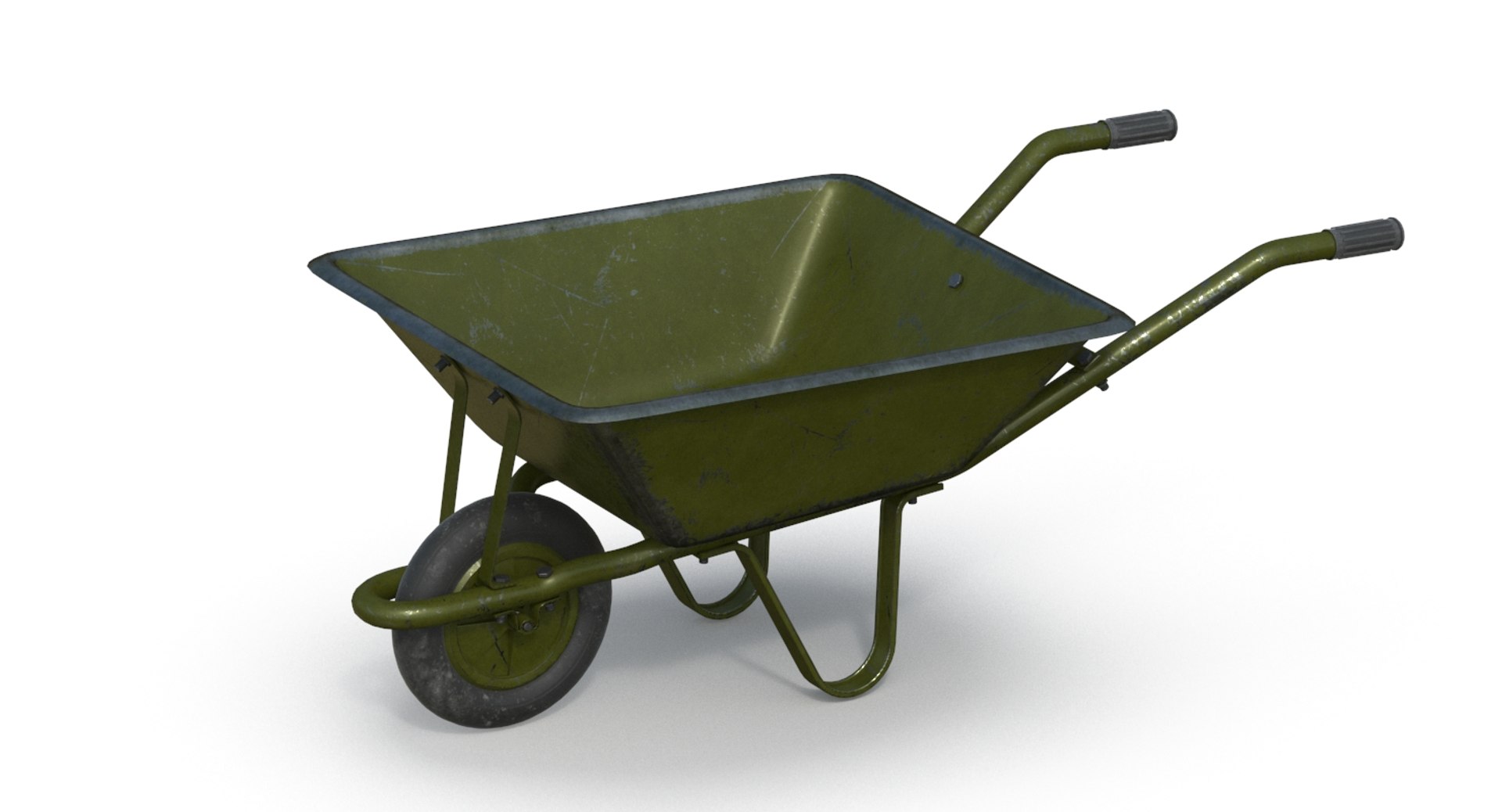 3d Model Wheelbarrow