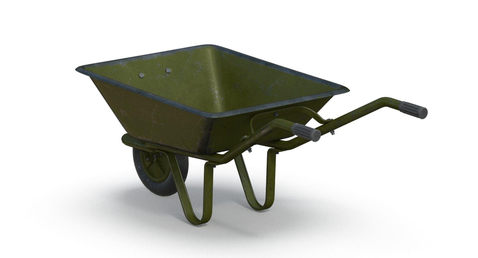3d Model Wheelbarrow