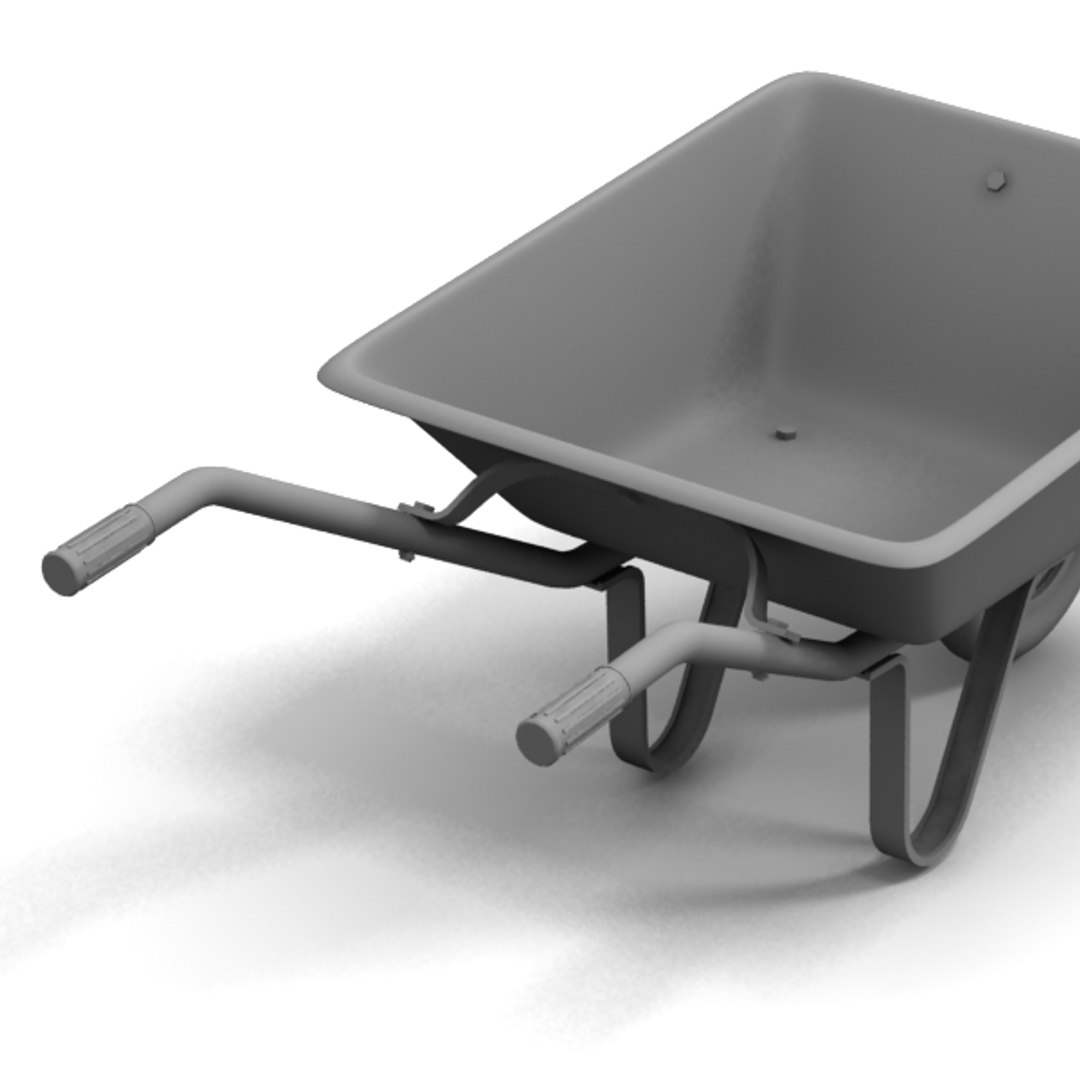 3d Model Wheelbarrow
