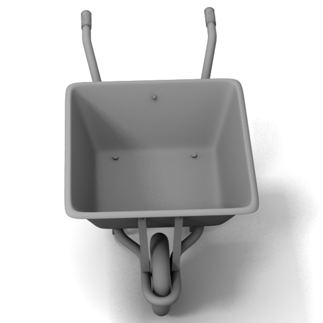 3d Model Wheelbarrow