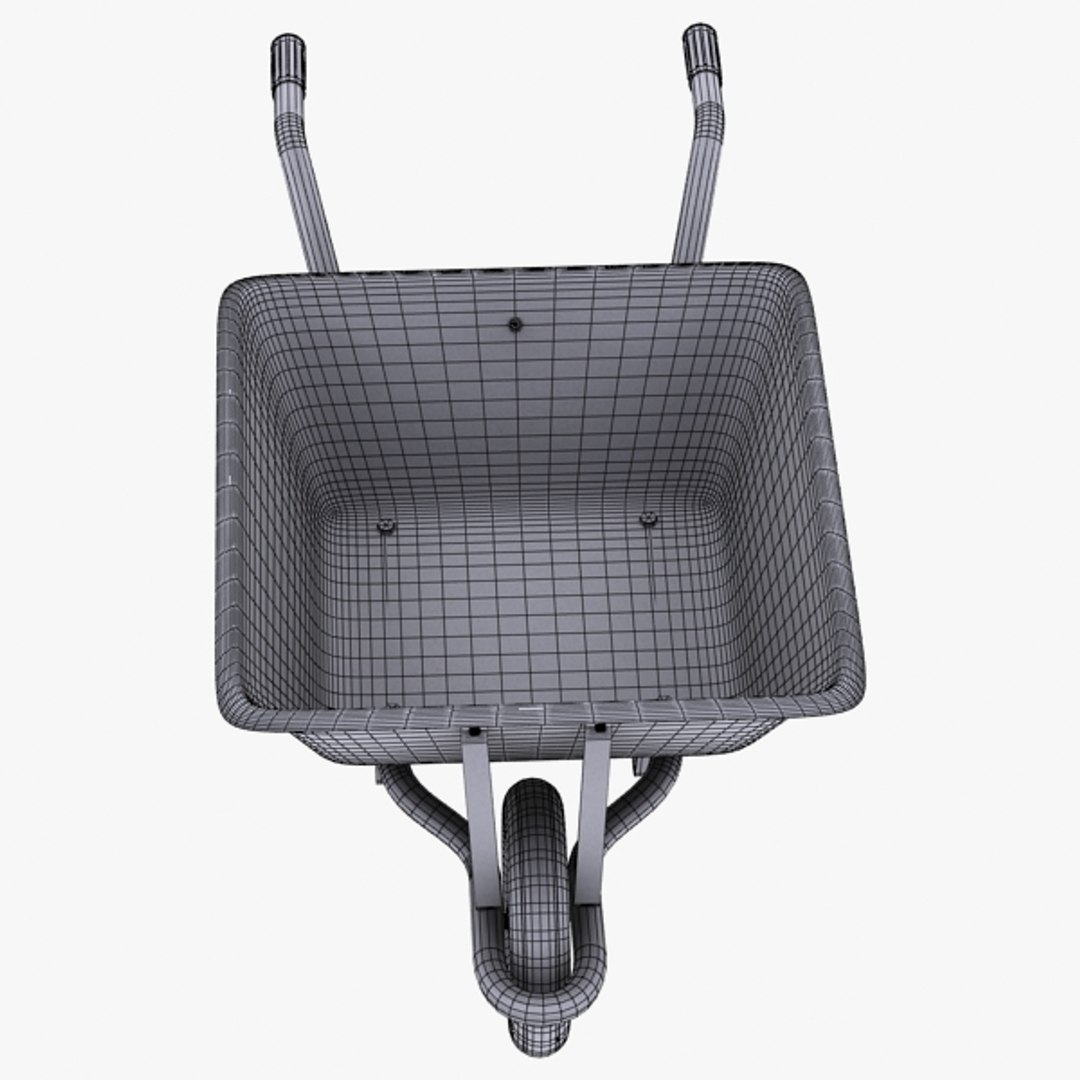 3d Model Wheelbarrow