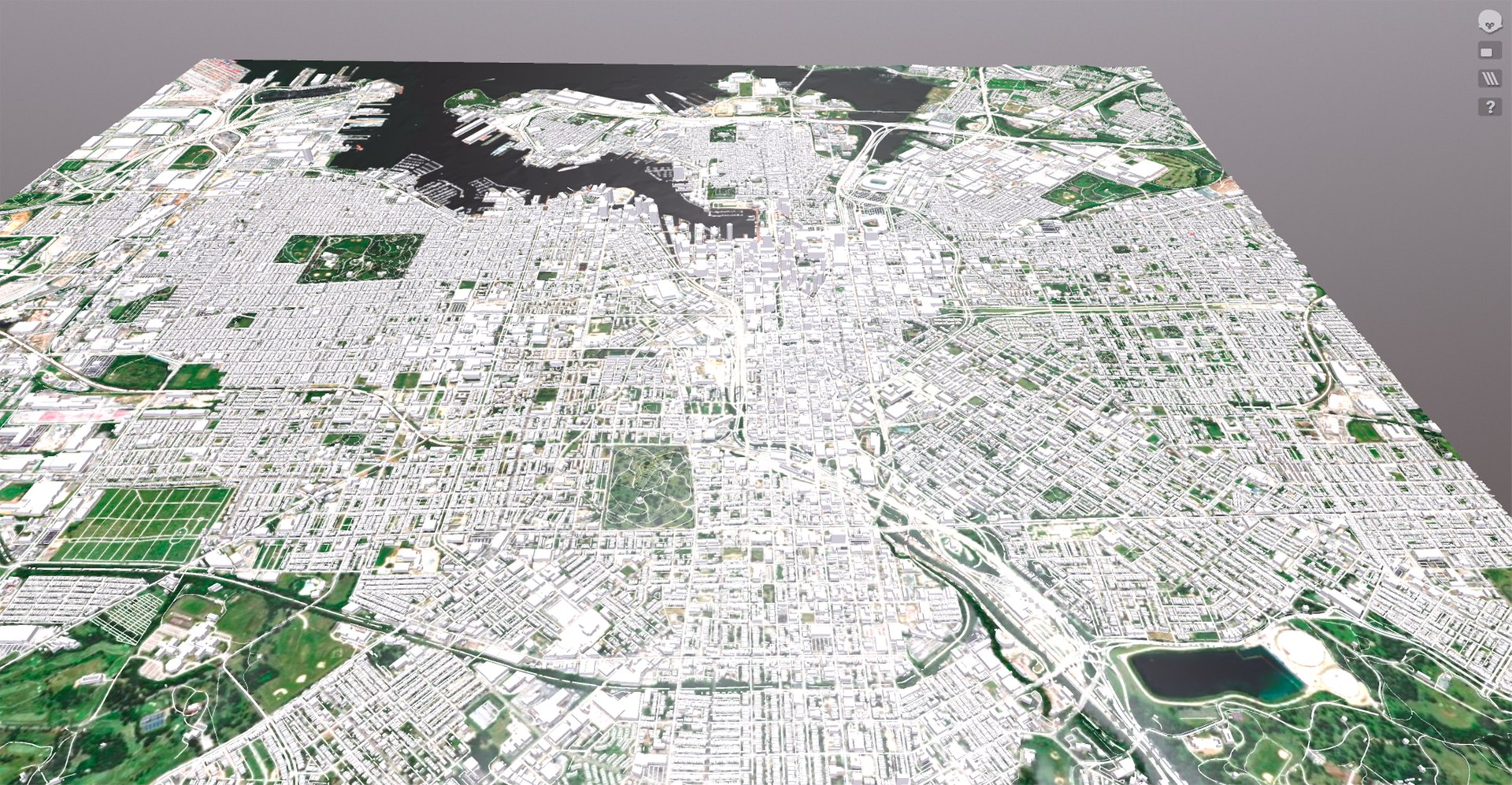 Cityscape Baltimore Maryland USA 3D model - TurboSquid 1790323