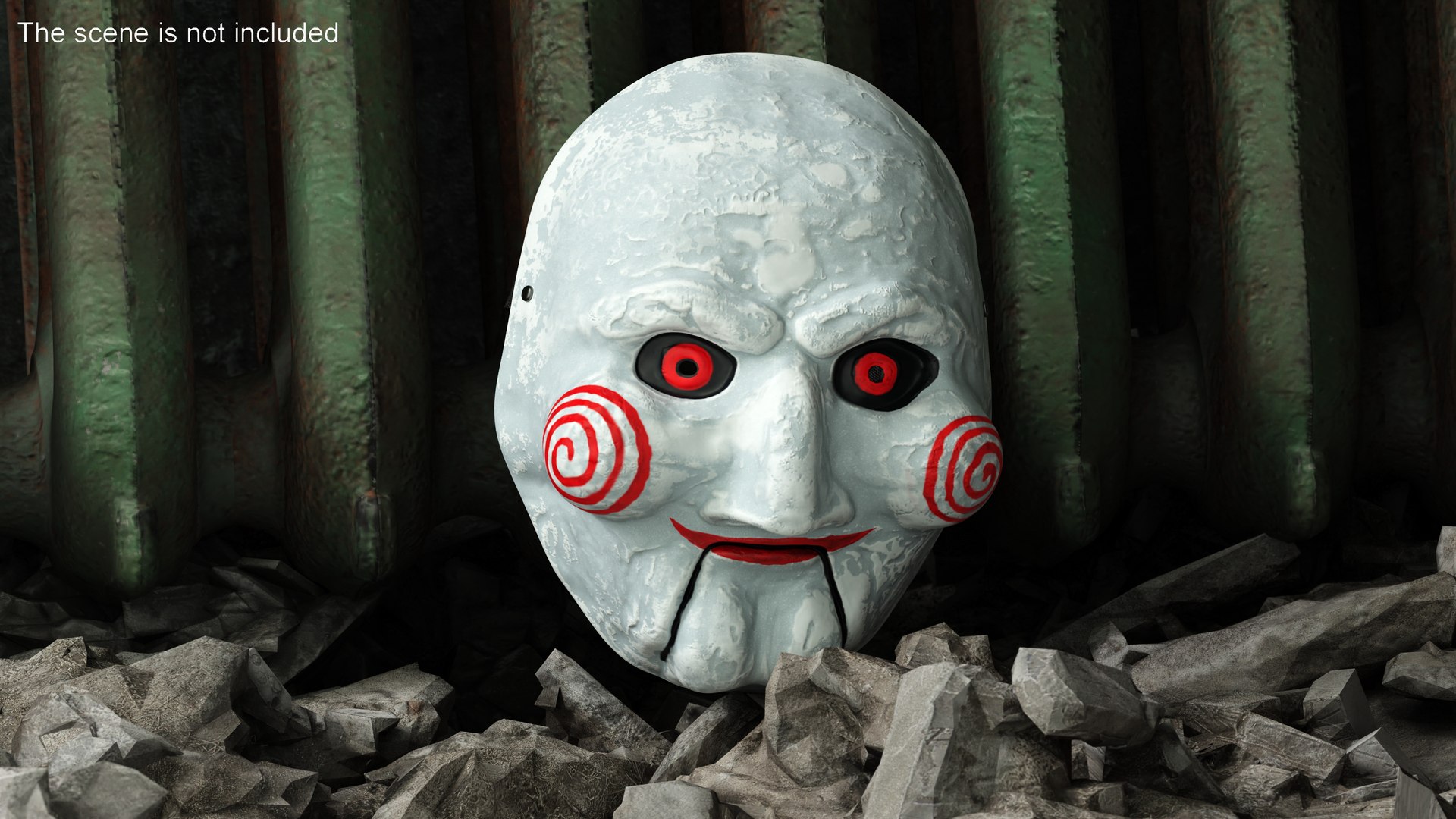 3D Idle Billy Puppet Vacuform Mask - TurboSquid 2005925