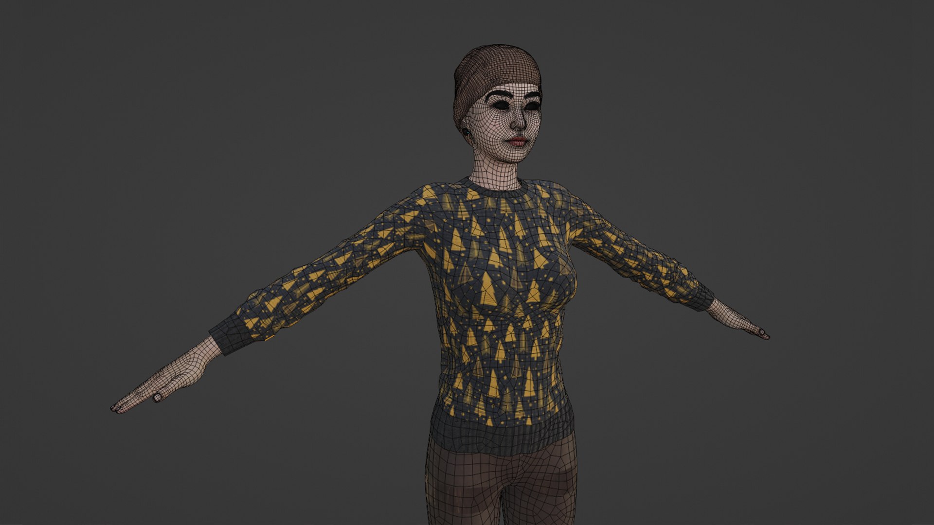 3D Realistic Rigged Style Girl-Sophia Character 3D Model Model - TurboSquid 2263084