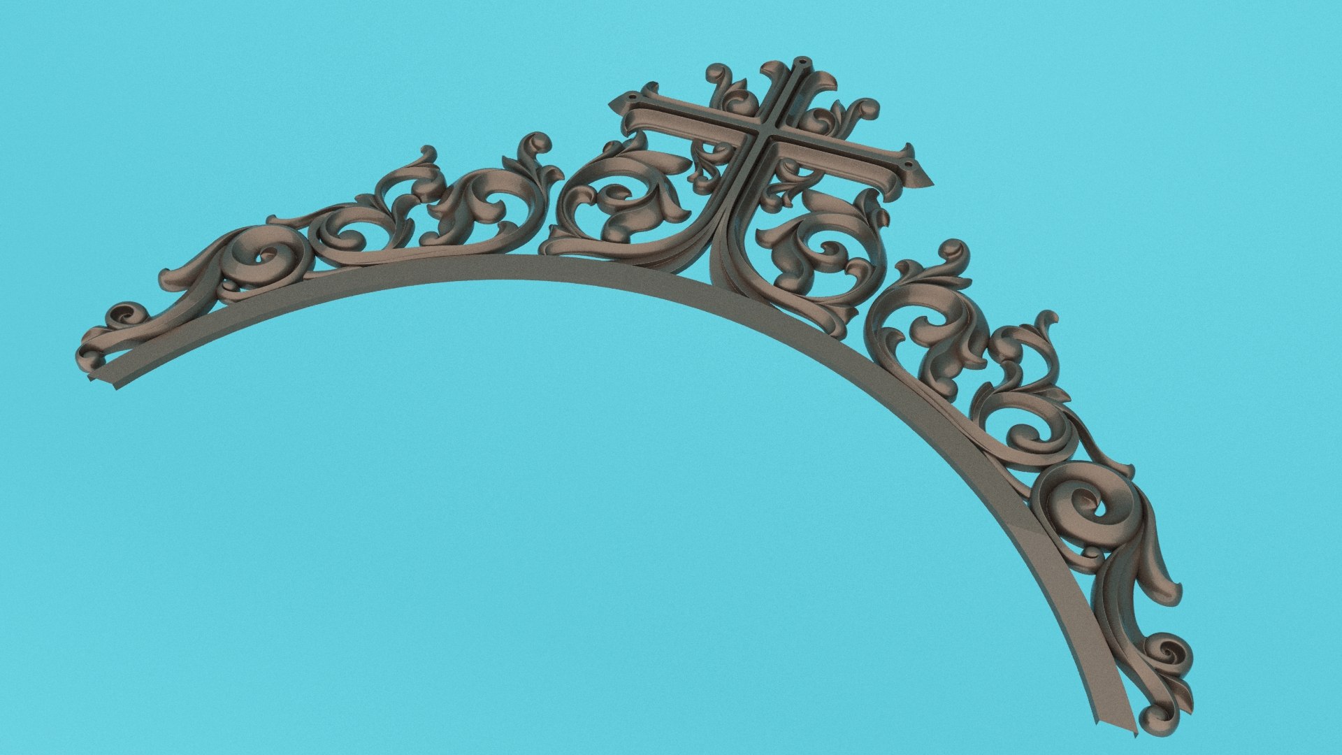 3D Arch With Patterns Ornaments For Cnc Artcam Aspire - TurboSquid 1774140