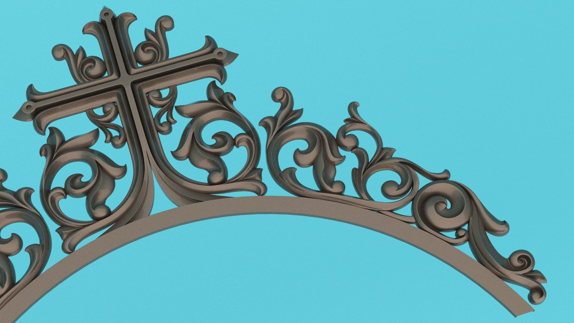 3D Arch With Patterns Ornaments For Cnc Artcam Aspire - TurboSquid 1774140