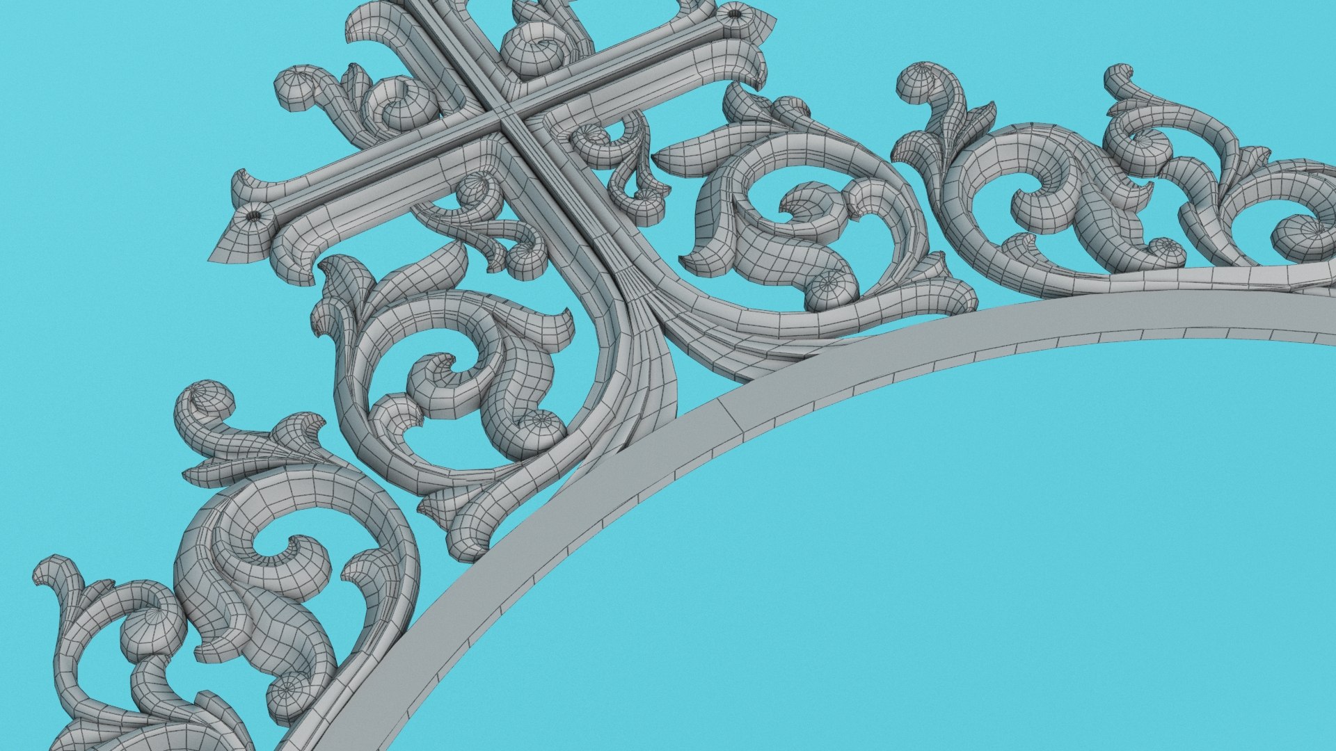 3D Arch With Patterns Ornaments For Cnc Artcam Aspire - TurboSquid 1774140