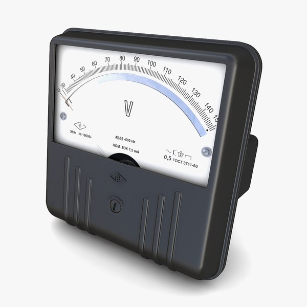 Voltmeter 3D Models for Download | TurboSquid