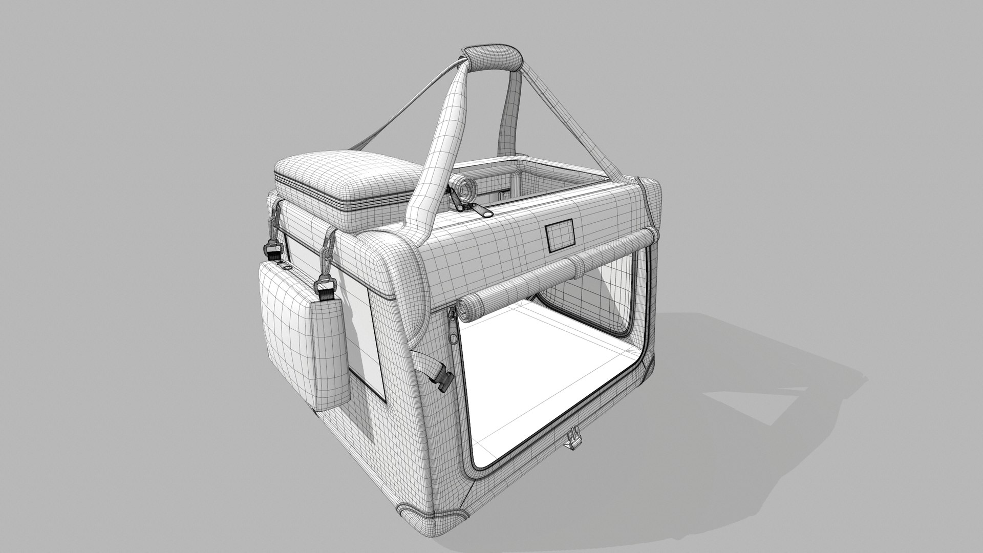 3D Pet Bag Model - TurboSquid 2165534