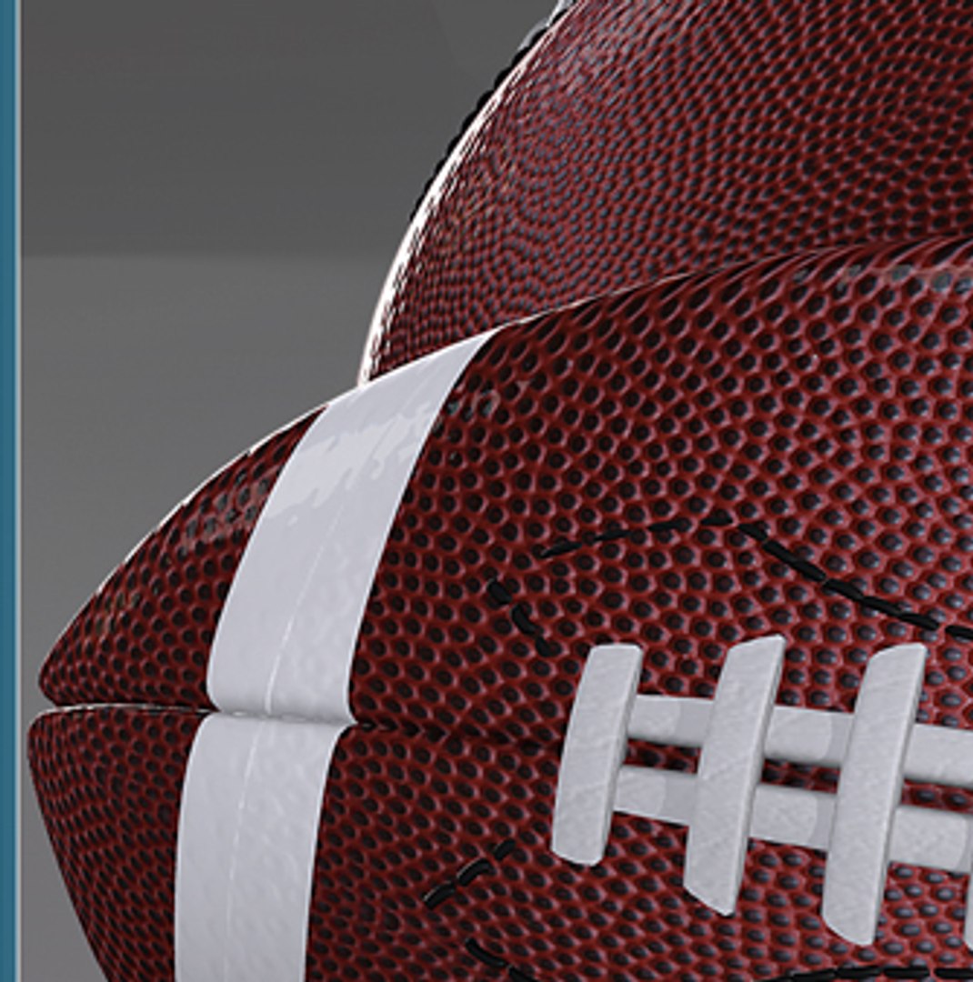 Football Pigskin 3d Model