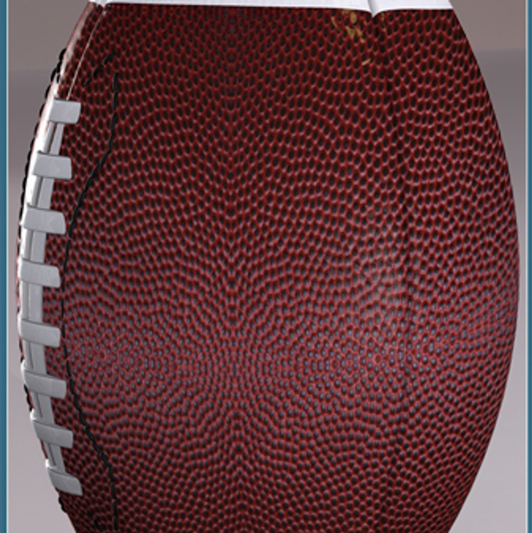 Football Pigskin 3d Model
