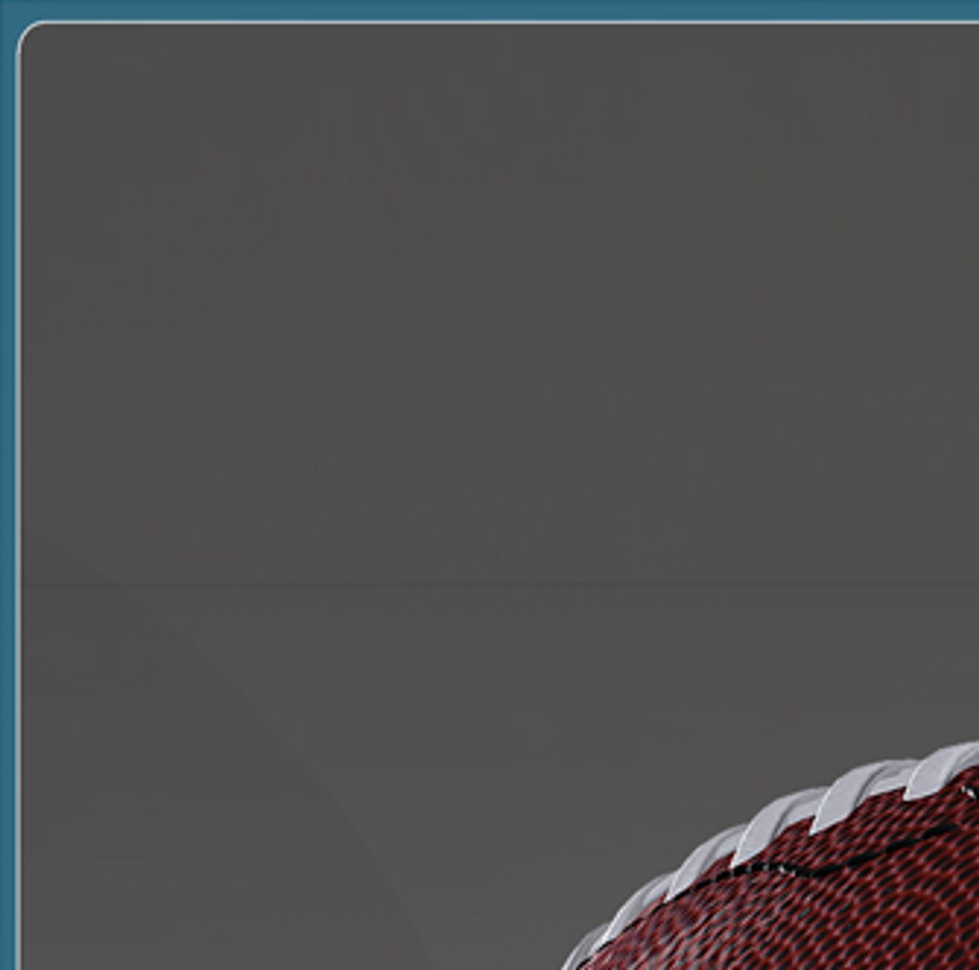 Football Pigskin 3d Model