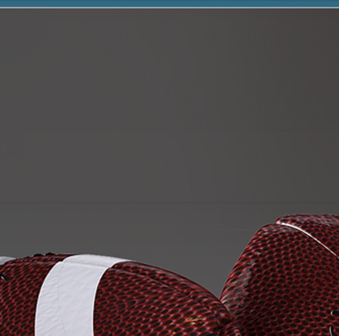 Football Pigskin 3d Model