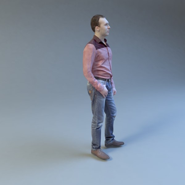 man scan 3d max