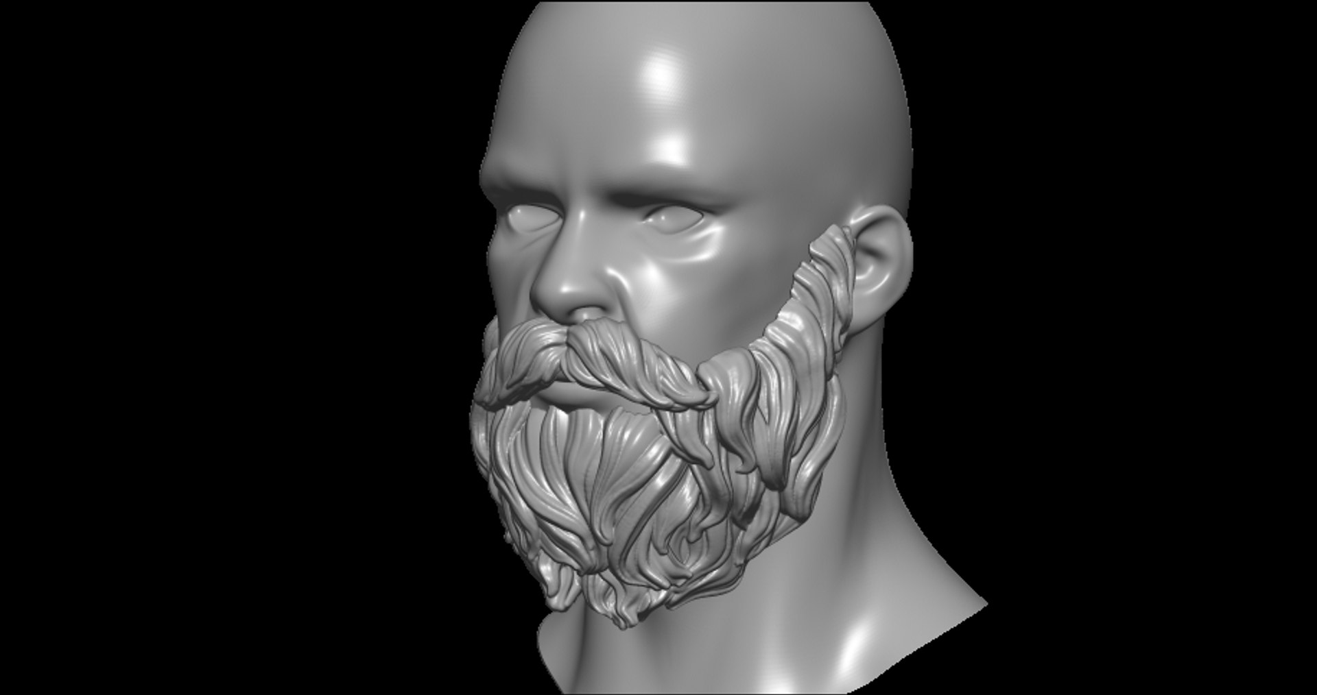 3D Model Beard - TurboSquid 1651448