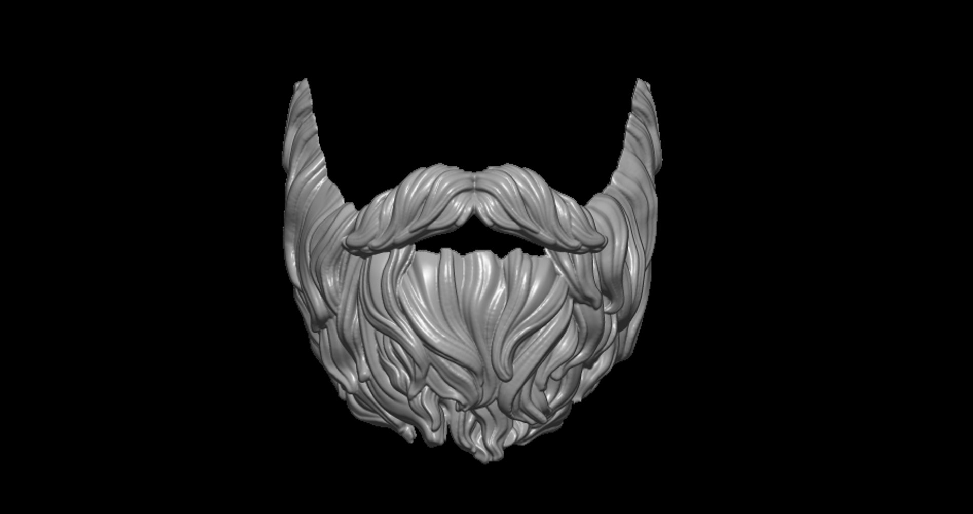 3D Model Beard - TurboSquid 1651448