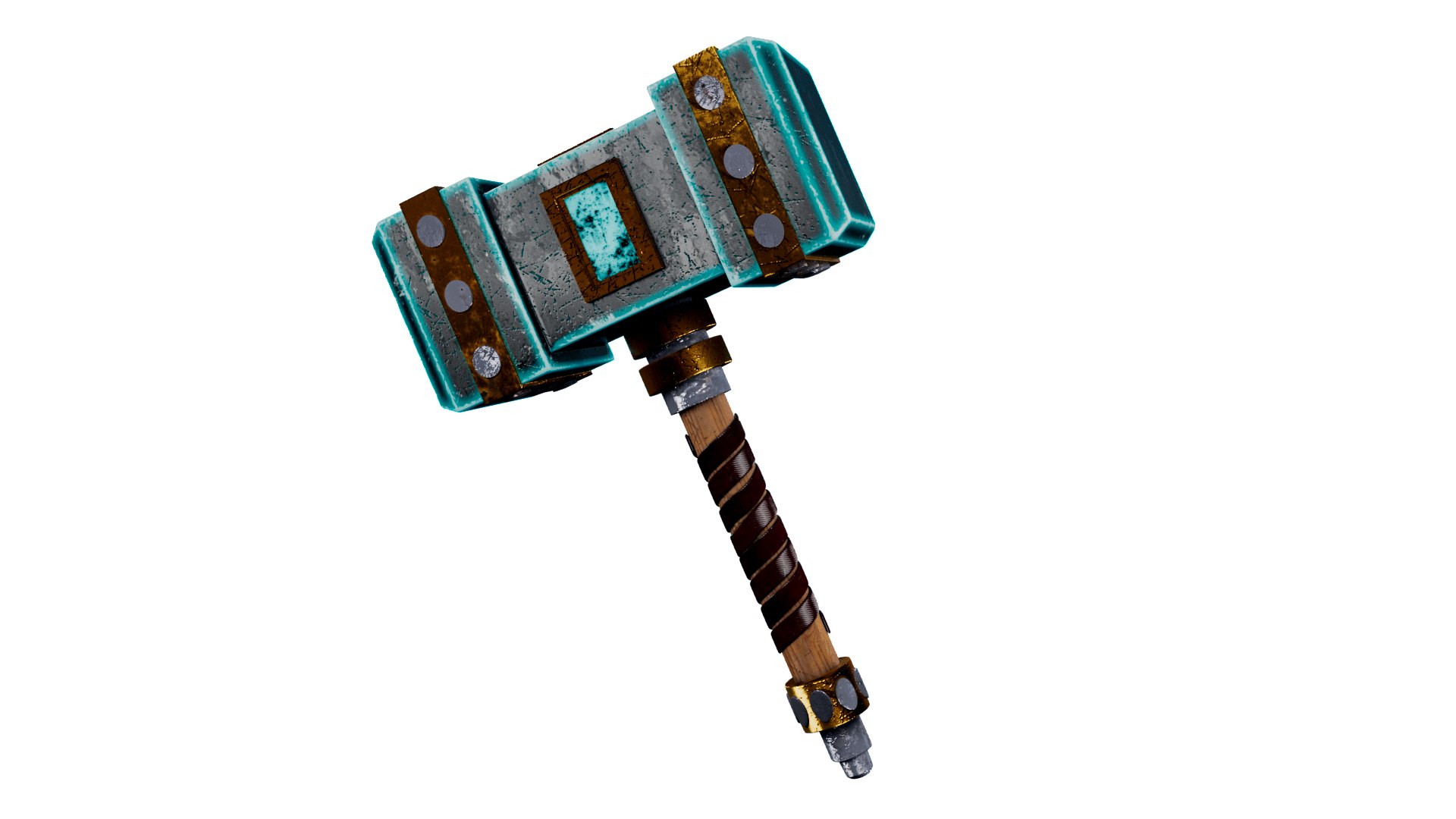 3D Model Flash Hammer Mjolnir - TurboSquid 2101669