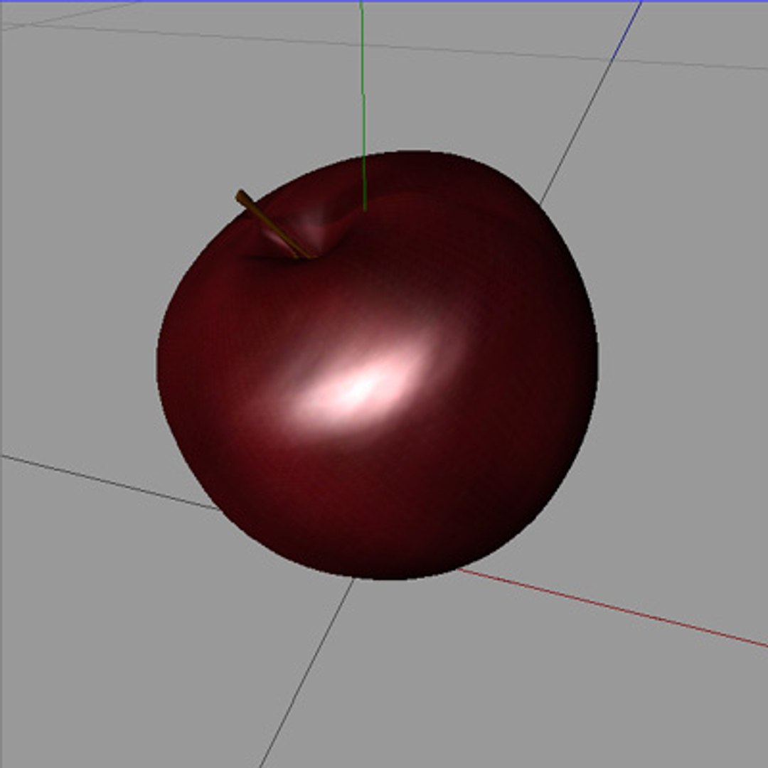 Apple Riddle Sphinx C4d