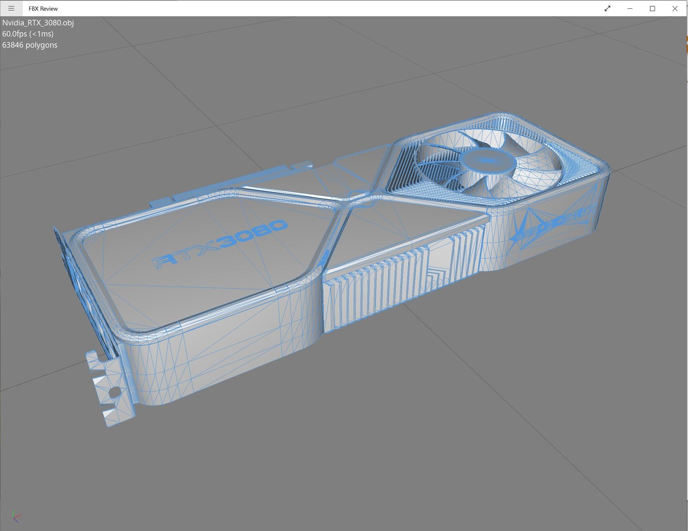 3D Model Rtx 3080 - TurboSquid 1617289