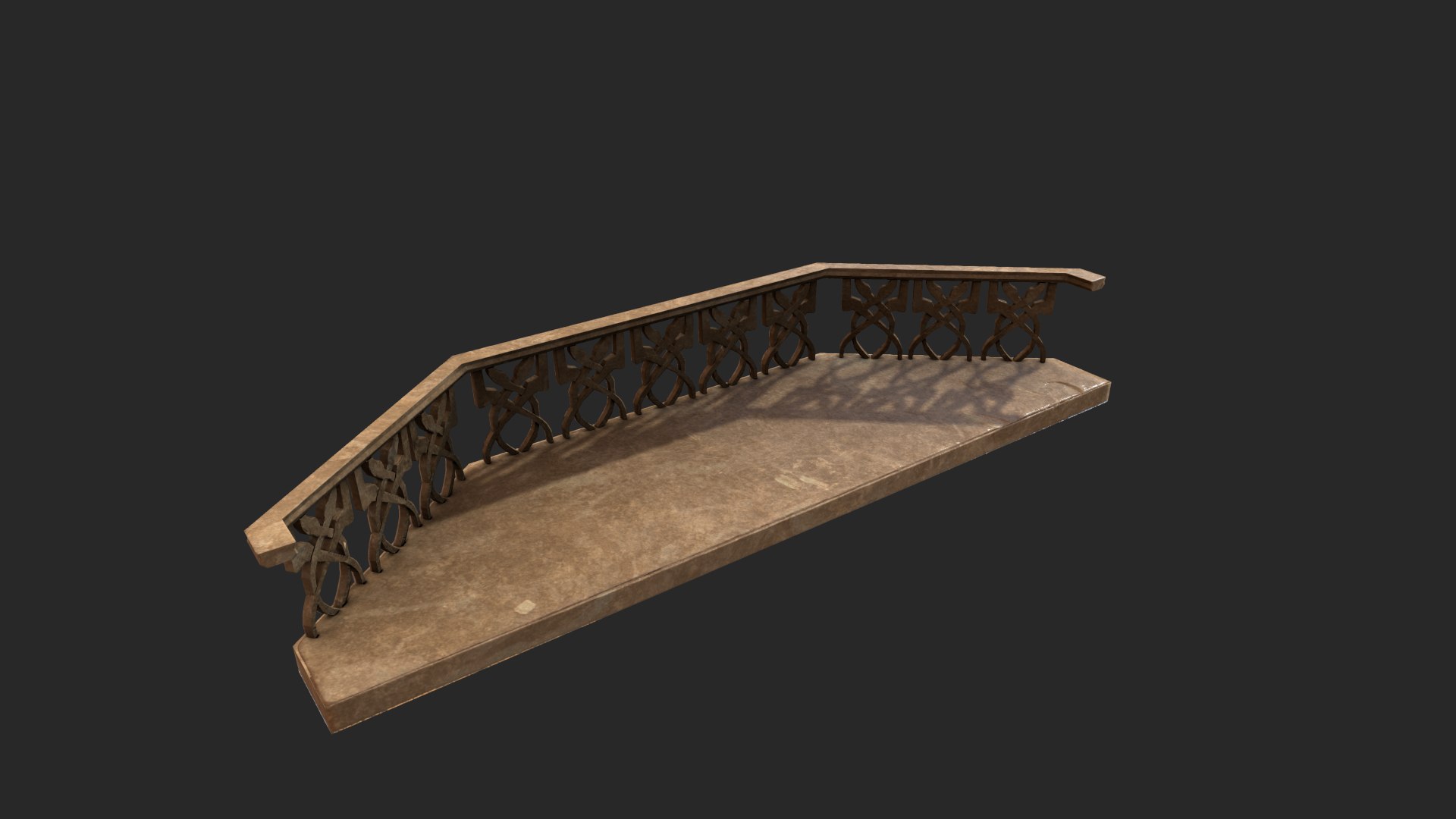 Elven Balconies 3d Obj