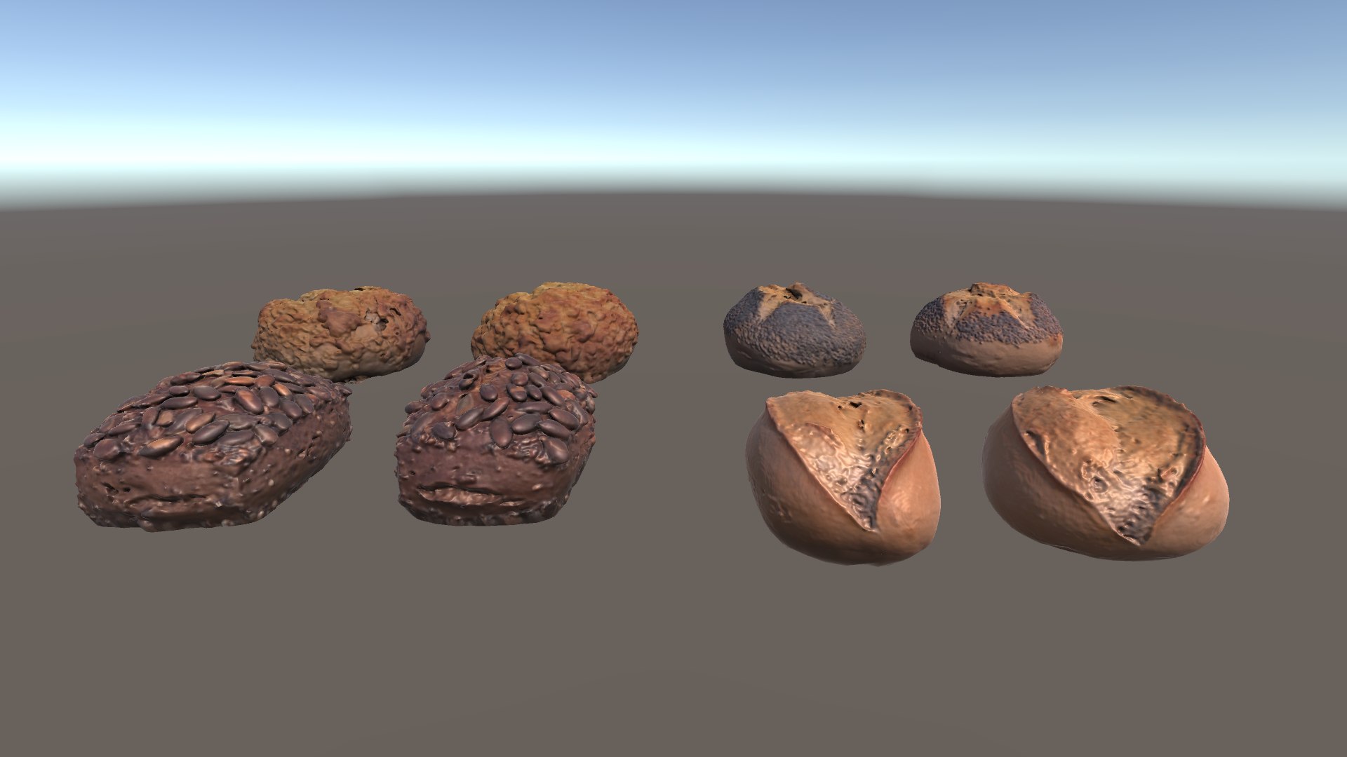 Scanned Bread Rolls 3D model - TurboSquid 1963171