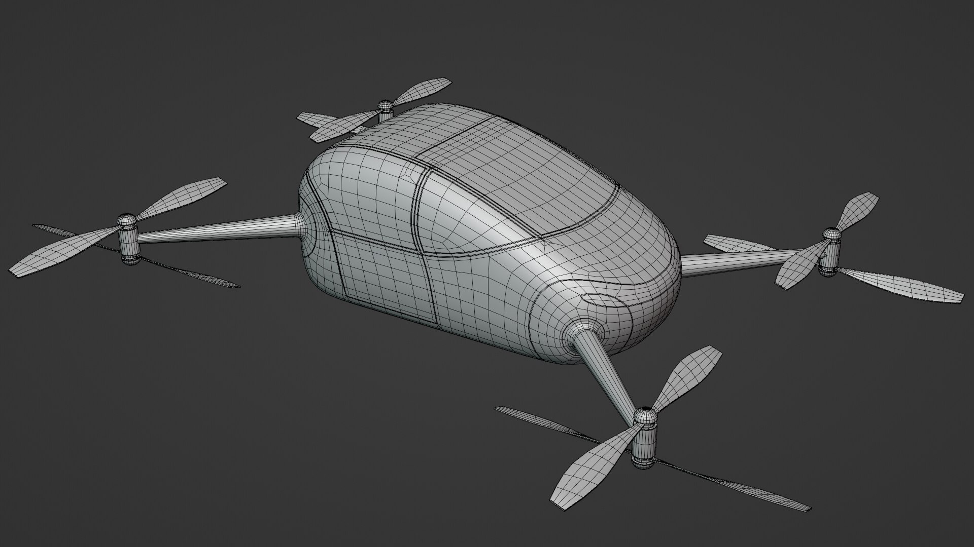 3D Model Passenger Drones Big Collection - TurboSquid 2052961