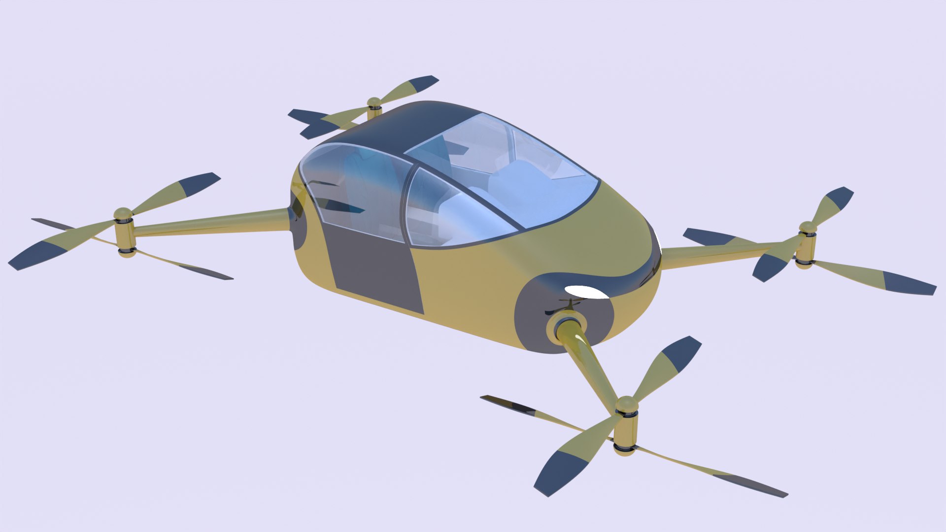 3D Model Passenger Drones Big Collection - TurboSquid 2052961