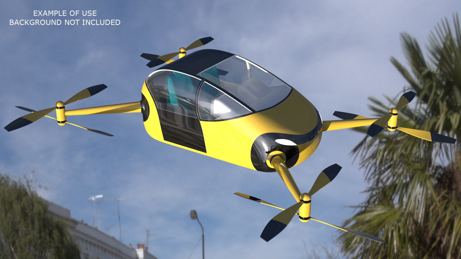 3D Model Passenger Drones Big Collection - TurboSquid 2052961