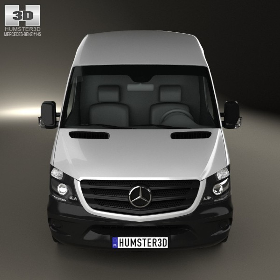 mercedes-benz sprinter panel 3d obj
