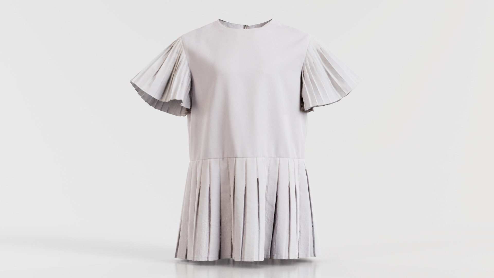 3D Frills Shirt Remastered Model - TurboSquid 2360532