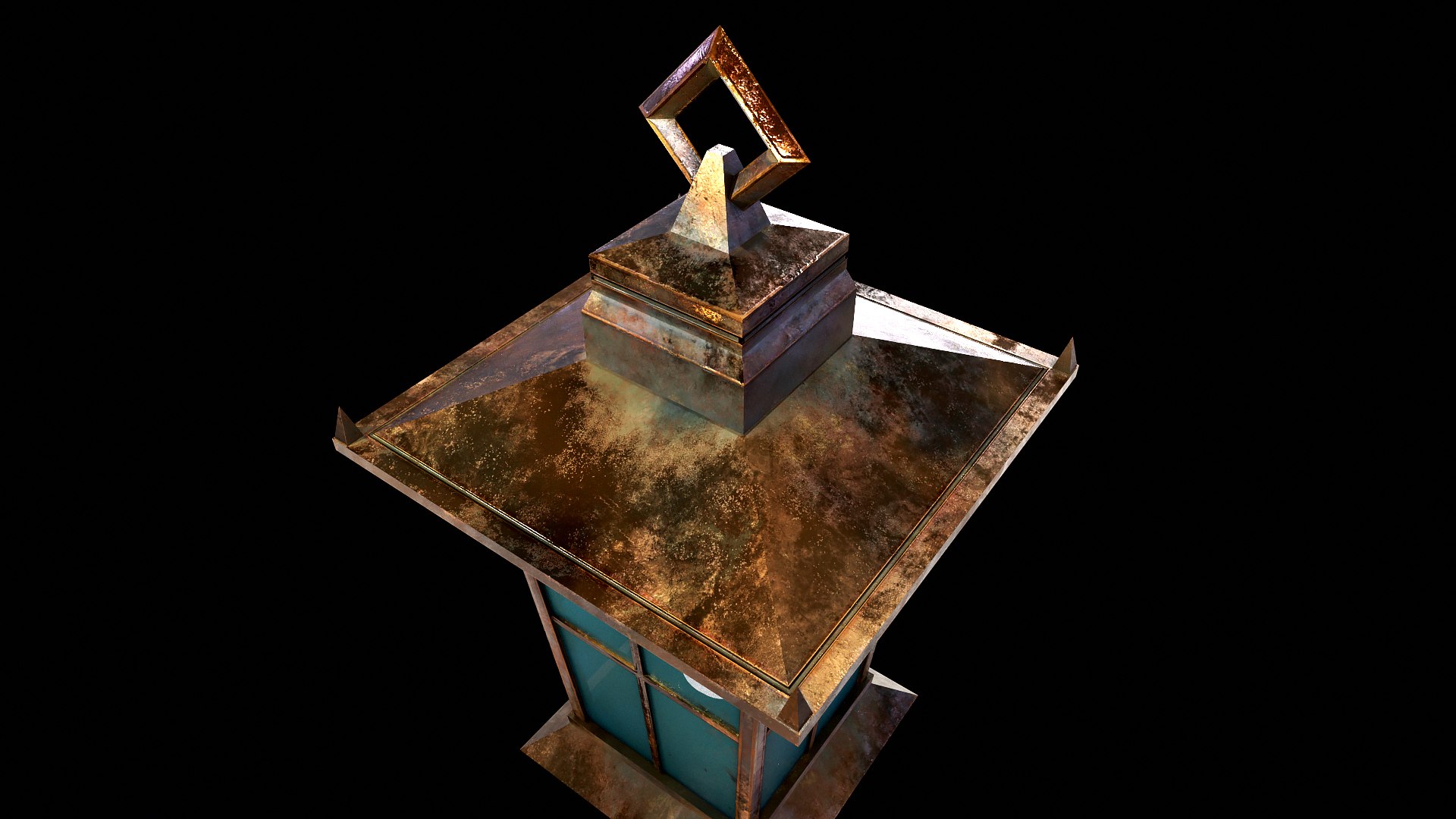 3D Dark Fantasy Lantern - TurboSquid 1733535