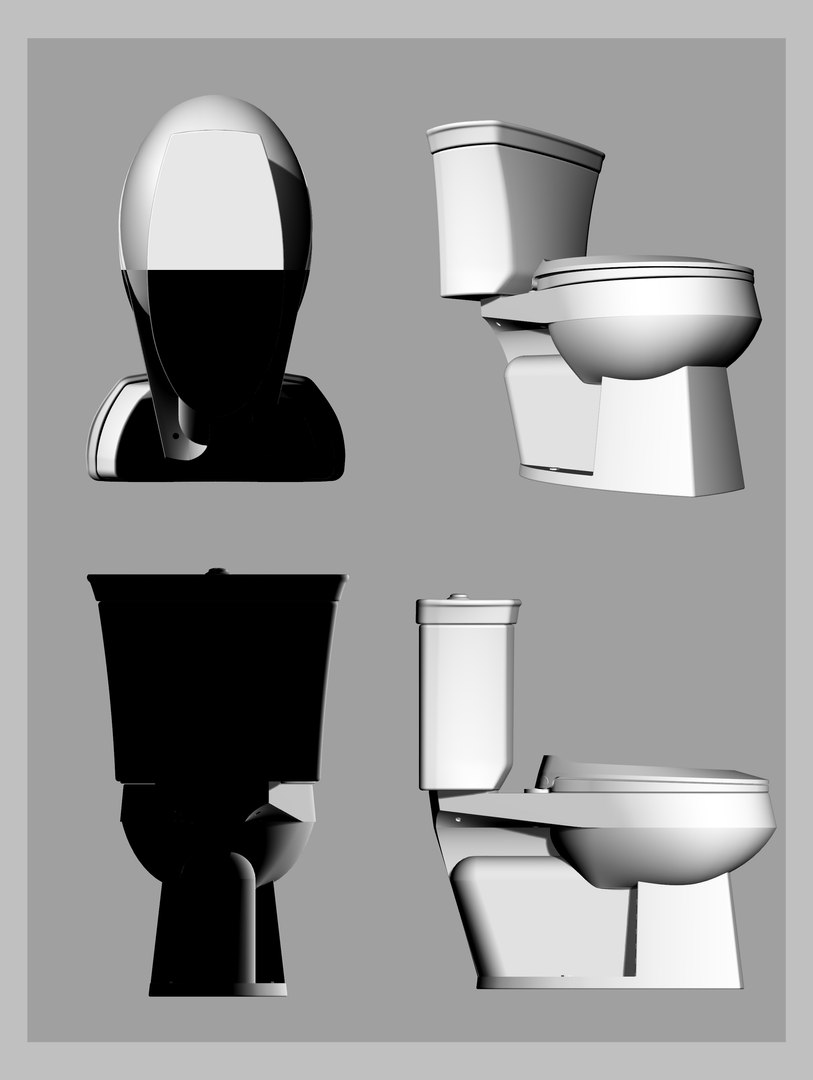 Toilet Wc Model - TurboSquid 1478628