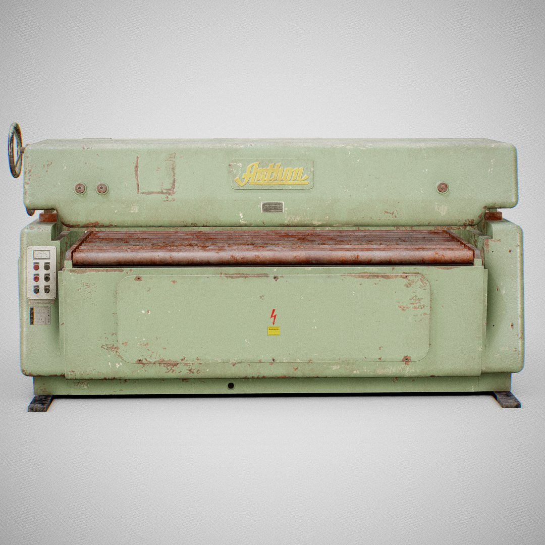 Sanding Machine Using 3D - TurboSquid 1420207