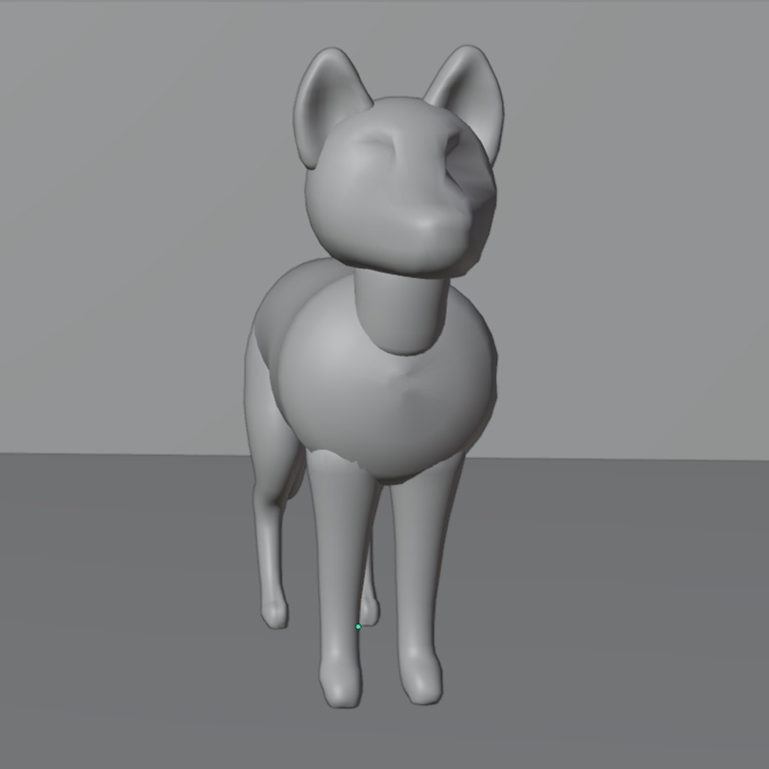 3D Model Wolf Base Mesh - TurboSquid 1811591