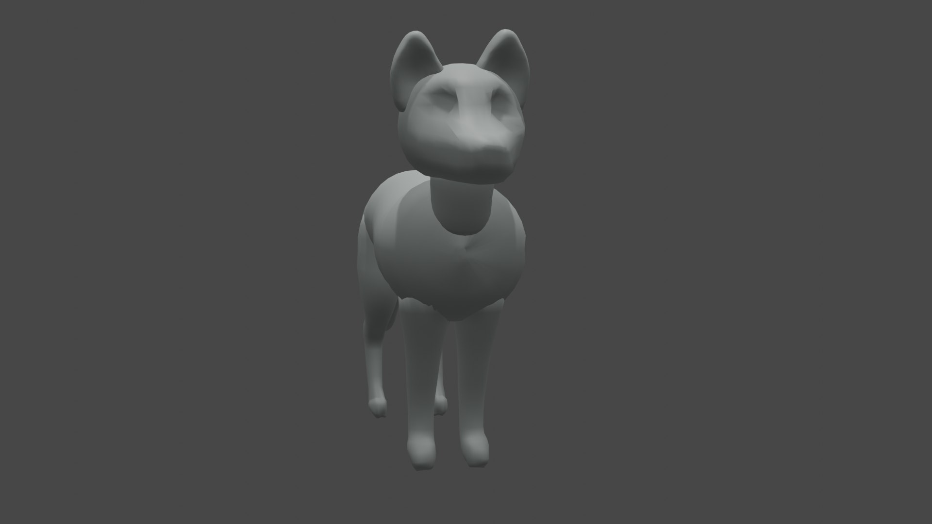 3D Model Wolf Base Mesh - TurboSquid 1811591