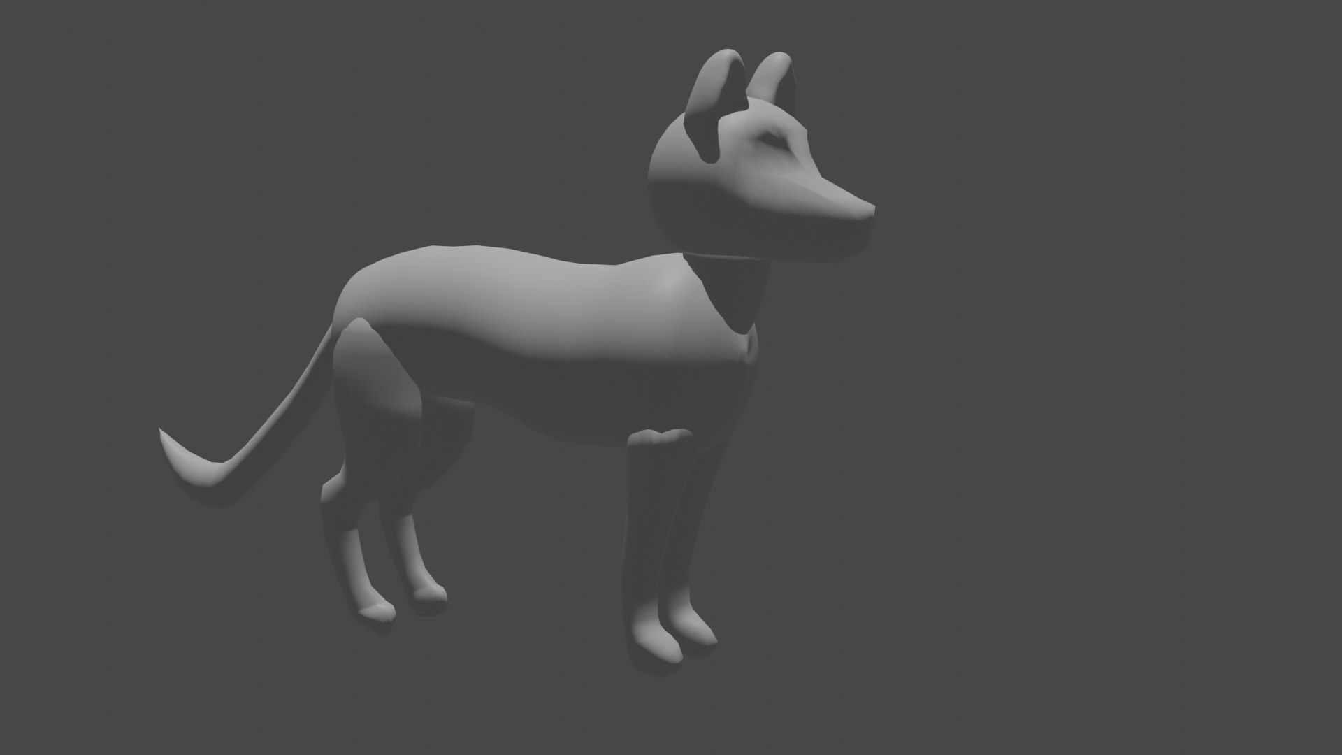 3D Model Wolf Base Mesh - TurboSquid 1811591