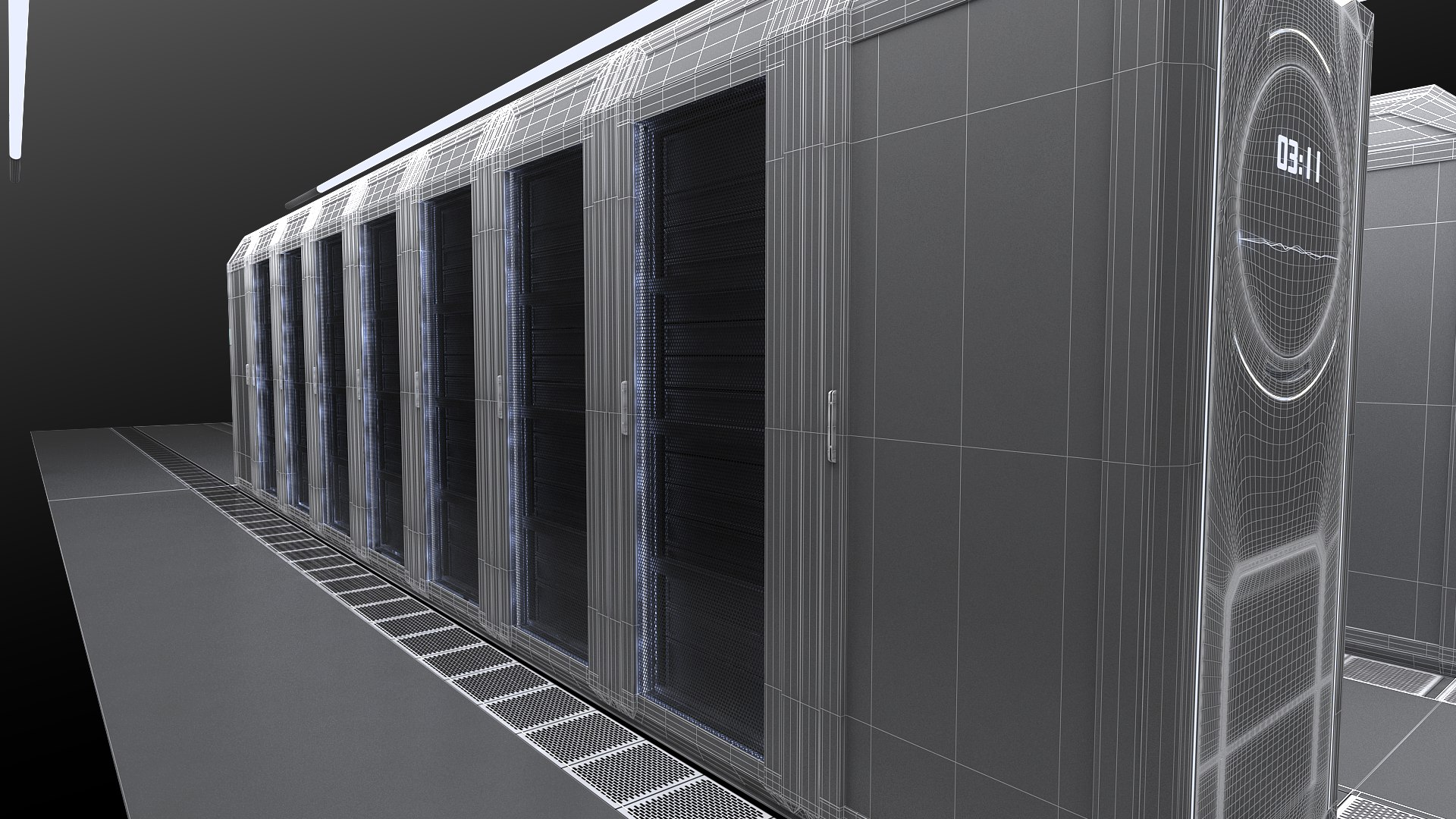 3D Data Center Server Model - TurboSquid 2173575