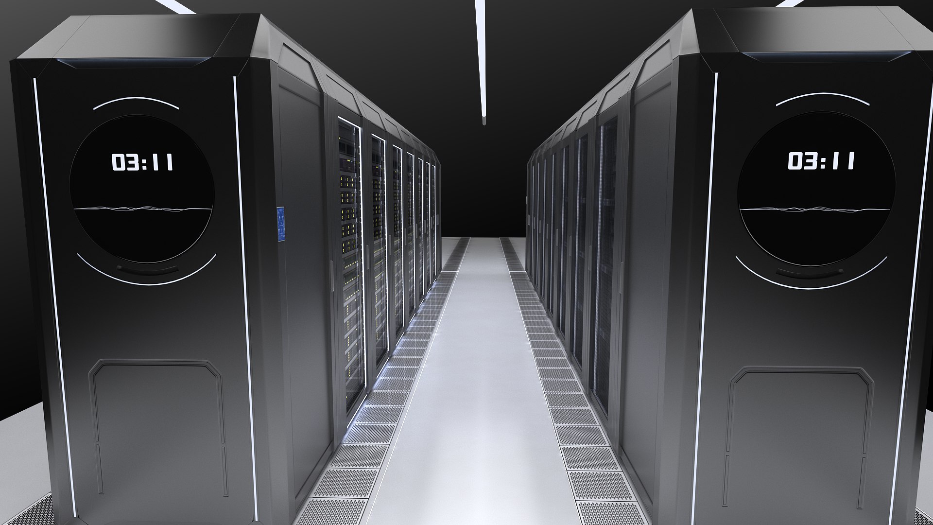 3D Data Center Server Model - TurboSquid 2173575