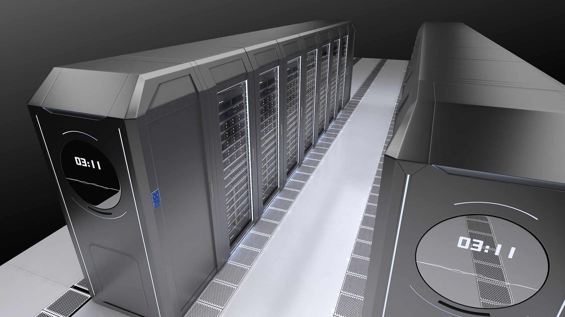 3D Data Center Server Model - TurboSquid 2173575