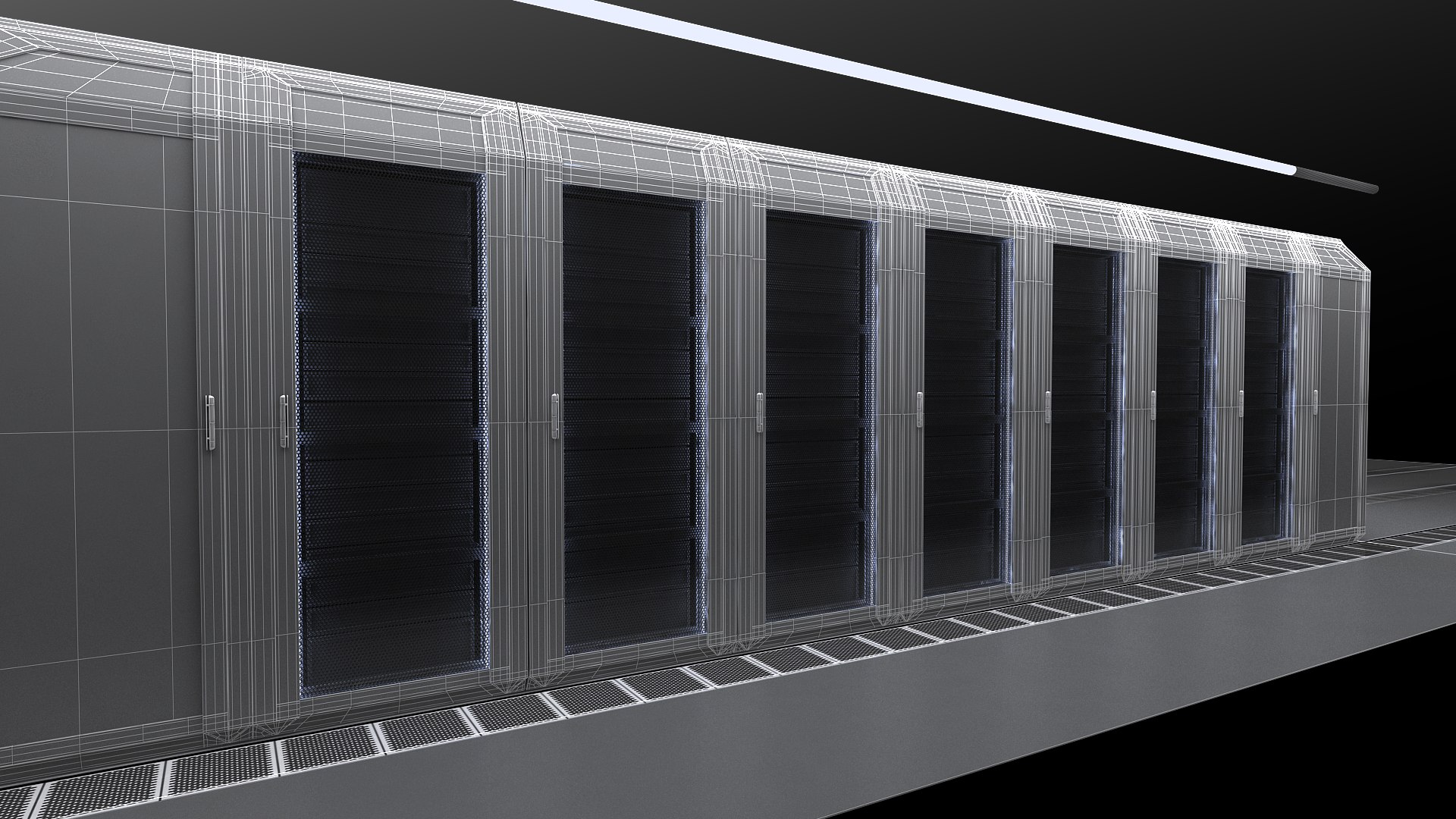 3D Data Center Server Model - TurboSquid 2173575