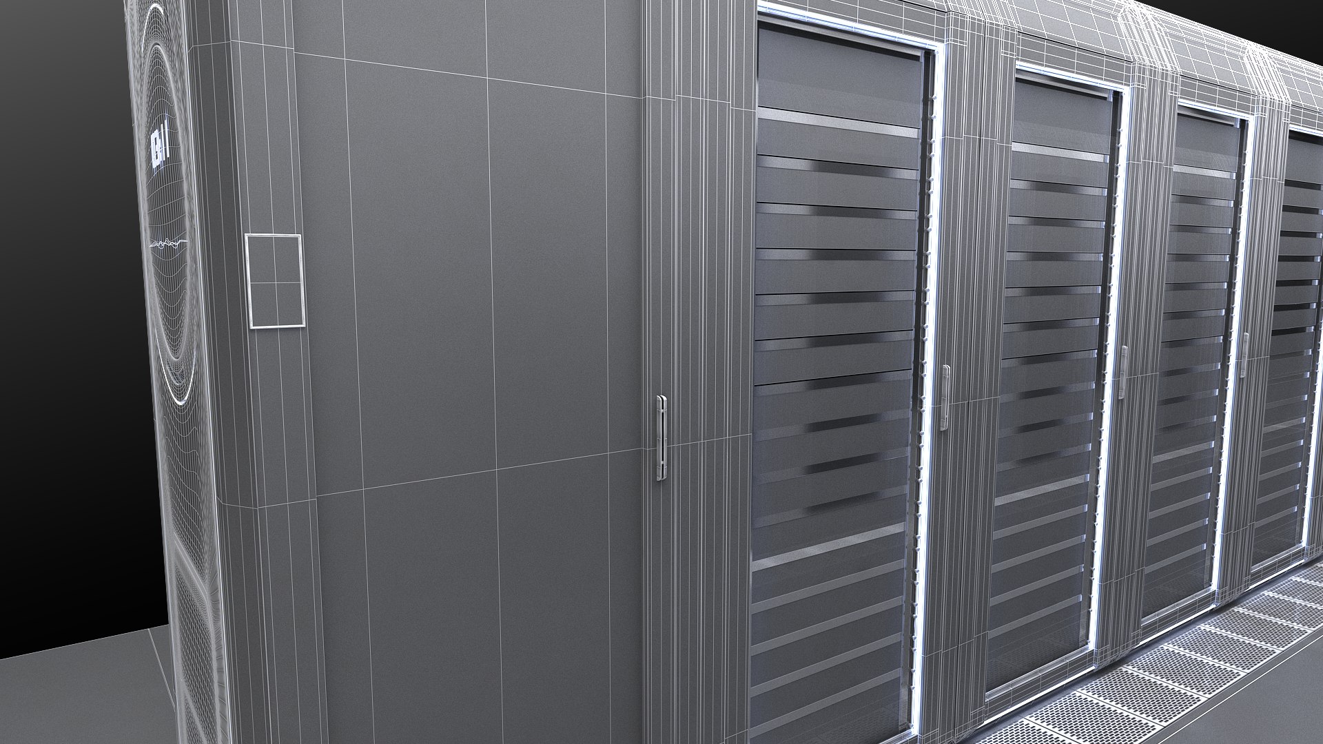3D Data Center Server Model - TurboSquid 2173575