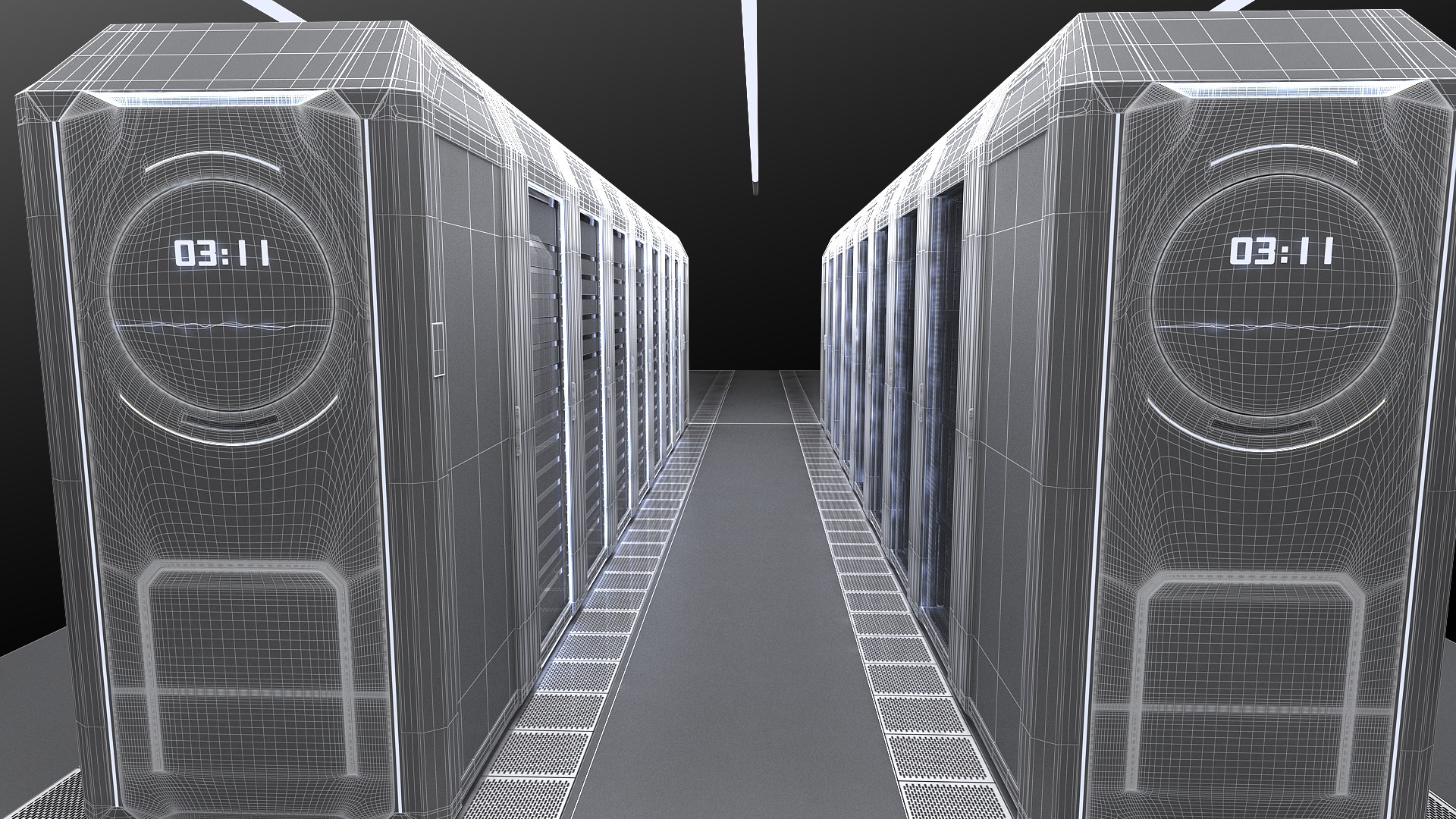 3D Data Center Server Model - TurboSquid 2173575