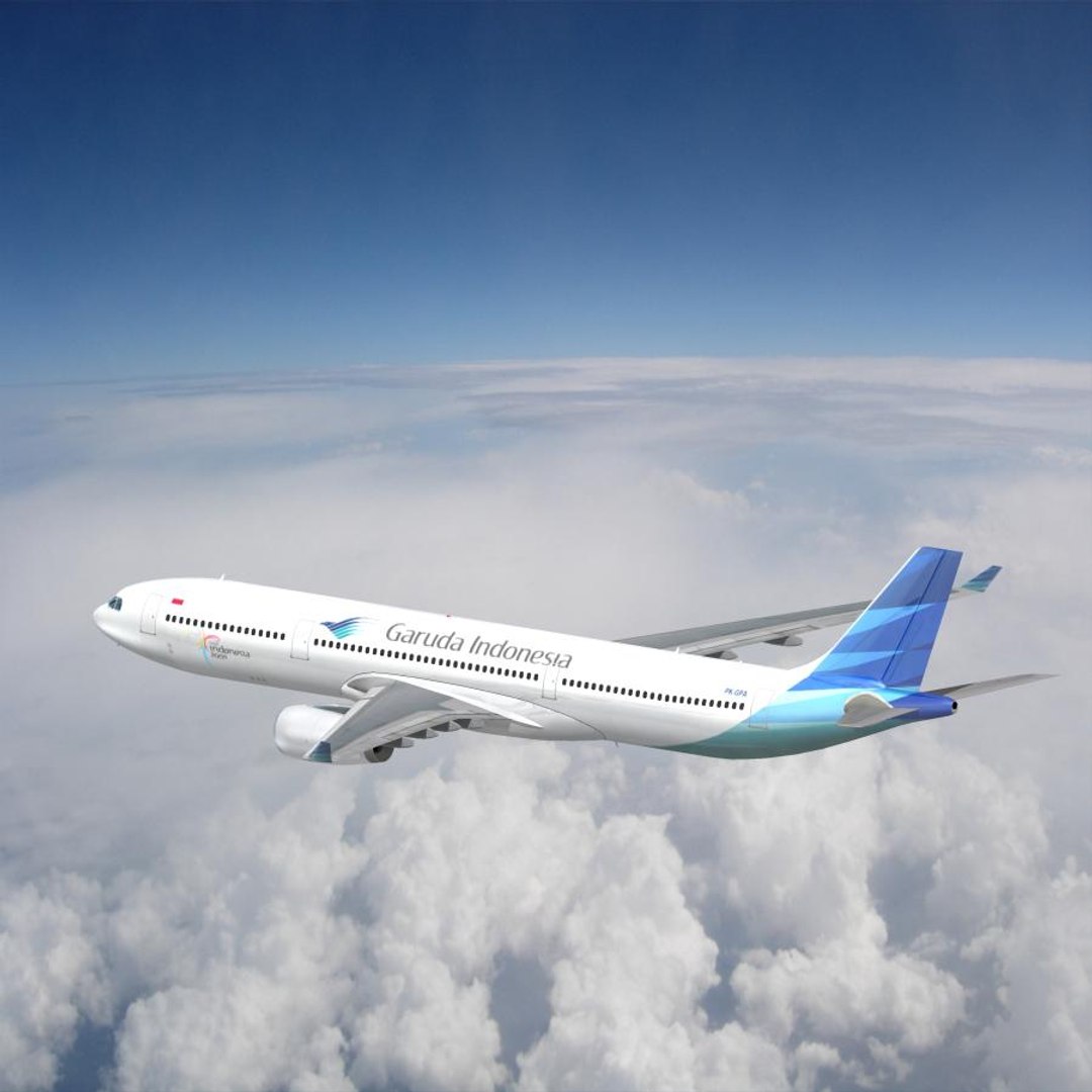 Airbus A330-300 3d Model